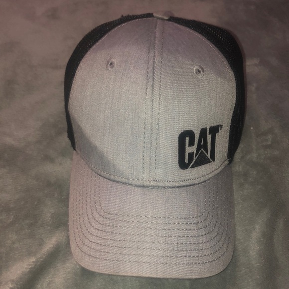 Caterpillar | Accessories | Caterpillar Gray And Black Baseball Cap ...